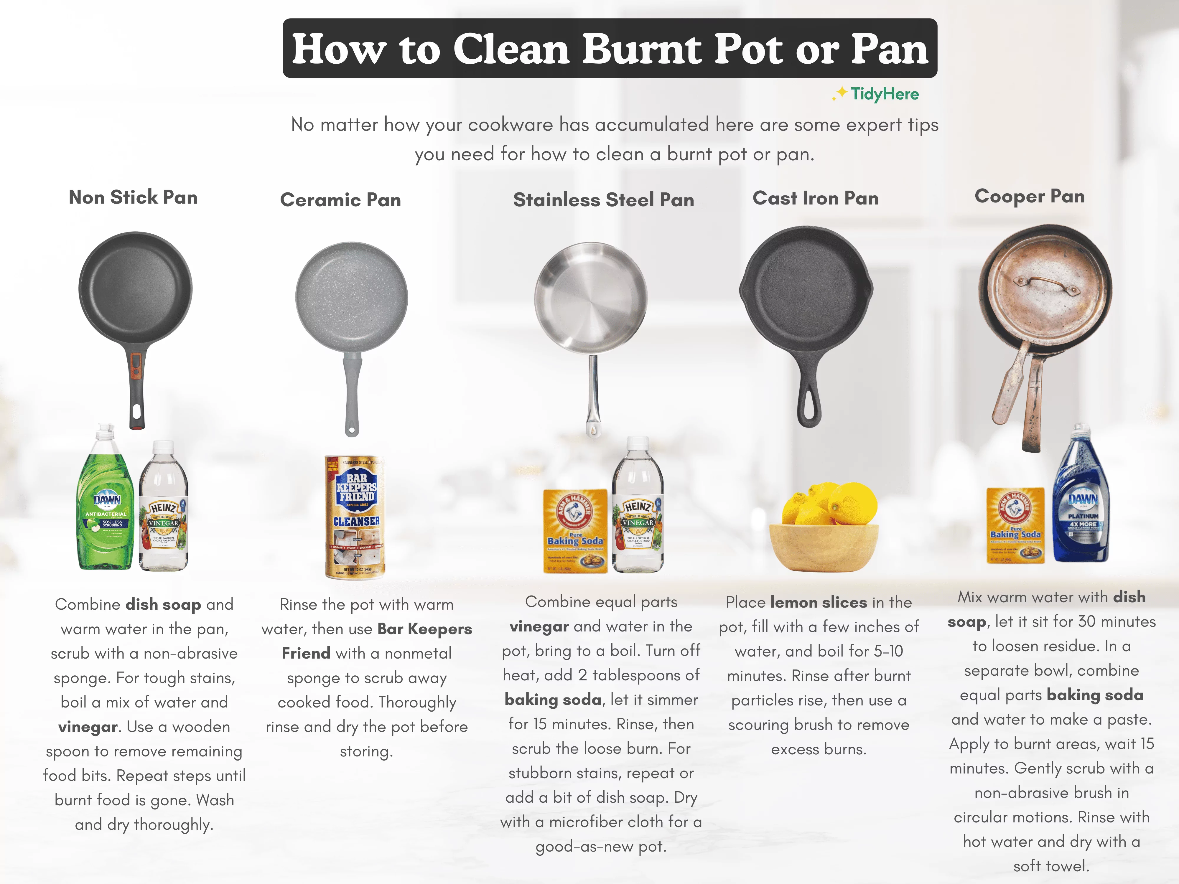From Scorched to Shiny: How to Clean a Burnt Pot or Pan - Tidy Here ...