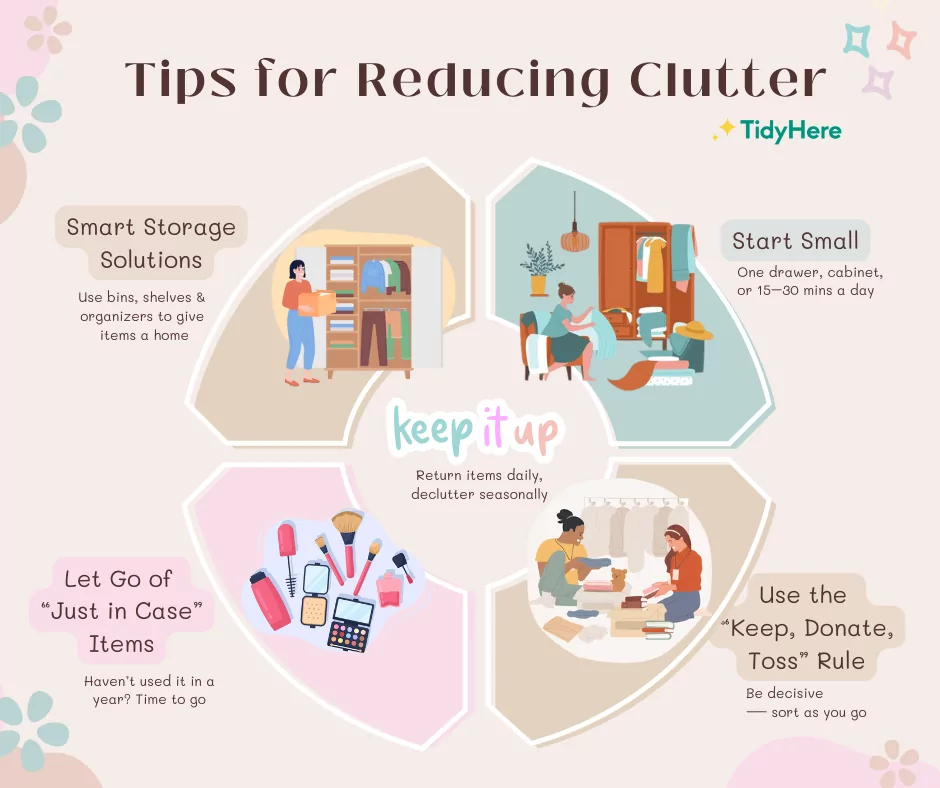 Tips for Reducing Clutter: A Practical Guide to a Tidier Home - Tidy ...